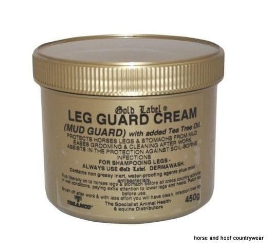 Gold Label Leg Guard - horse and hoof