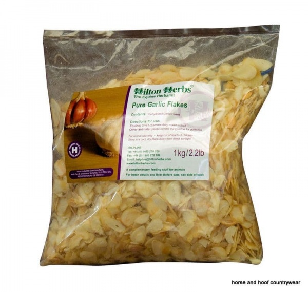 Hilton Herbs Garlic Flakes Pure Grade 1 - horse and hoof