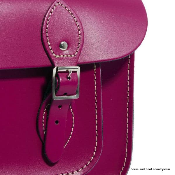 11 Inch Traditional Handmade British Vintage Leather Satchel ...