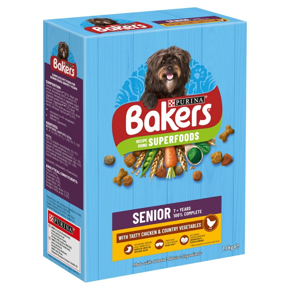 Bakers Complete Senior with Chicken & Veg 5 x 1.1kg - horse and hoof