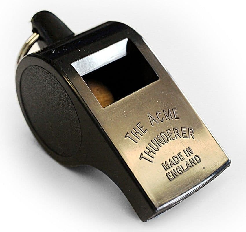 Acme Thunderer 558 Injection Moulded Plastic Whistle Referee Type ...