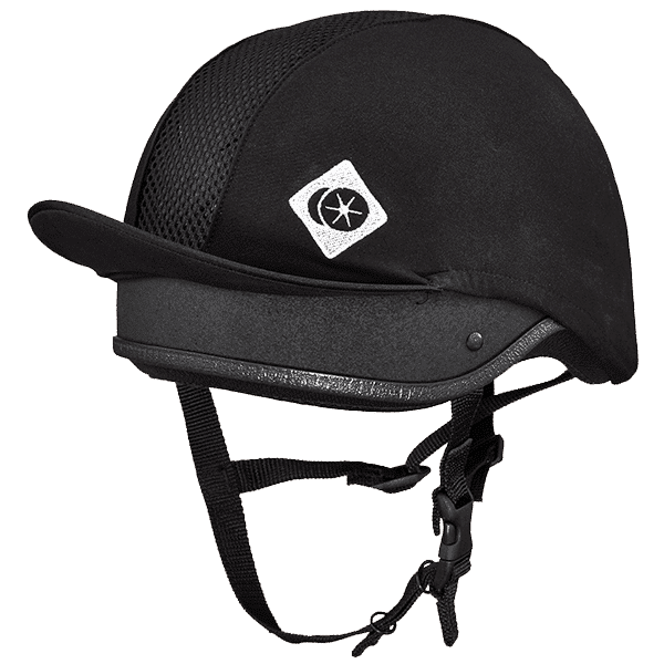 Charles Owens Young Riders Jockey Skull Cap - horse and hoof