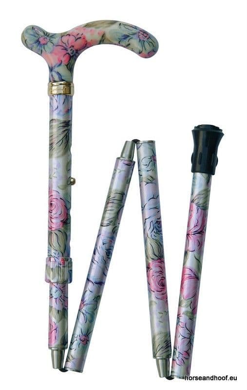 Classic Canes Folding Petite Cane - Set 2/3 - horse and hoof