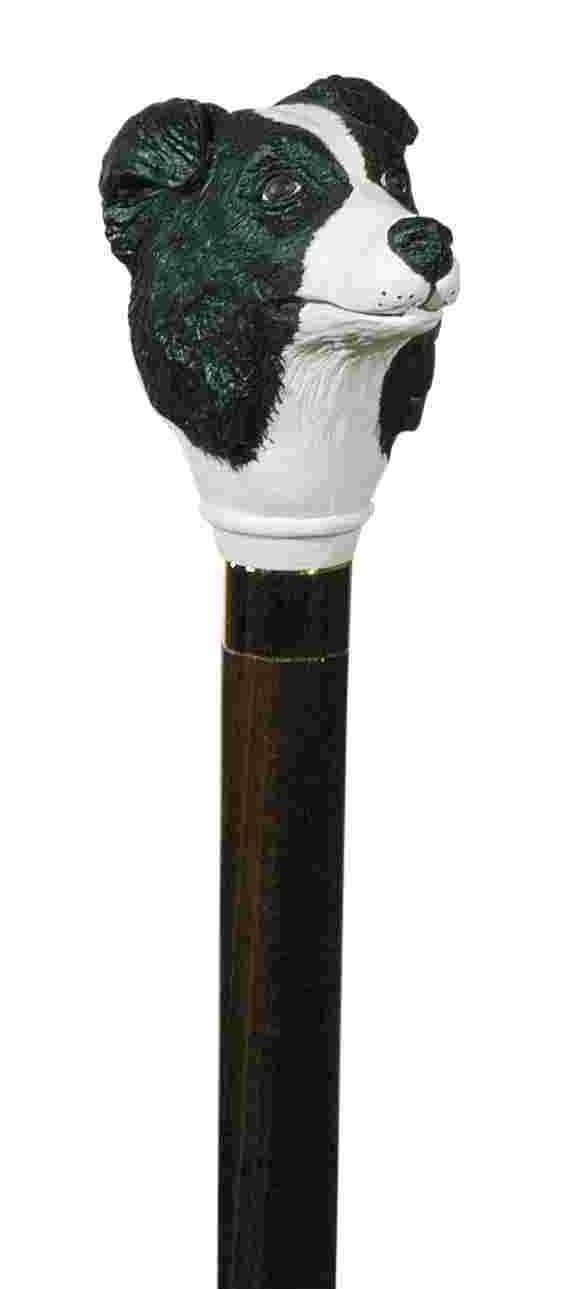 Classic Canes Hand coloured Border Collie cane - horse and hoof