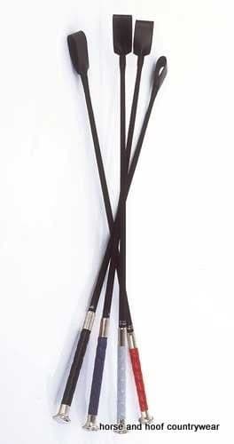 Edward Goddard Riding Crop With Soft Grip Handle - horse and hoof