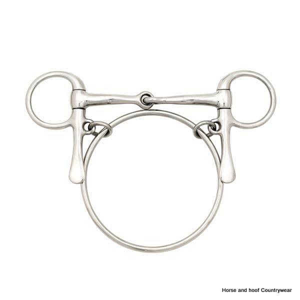 Elico Half Cheek Dexter Bit - horse and hoof