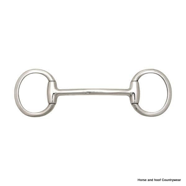 Elico Mullen Mouth Eggbutt Bit - horse and hoof