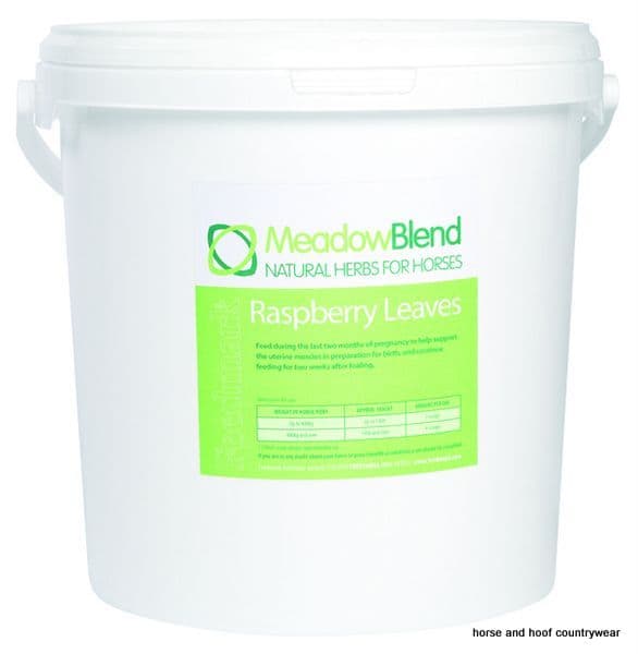 Feedmark Meadowblend Raspberry Leaves - horse and hoof