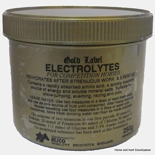 Gold Label Electrolyte - horse and hoof