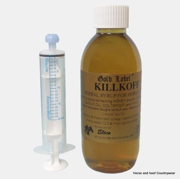 Gold Label Killkoff Herbal Syrup - horse and hoof
