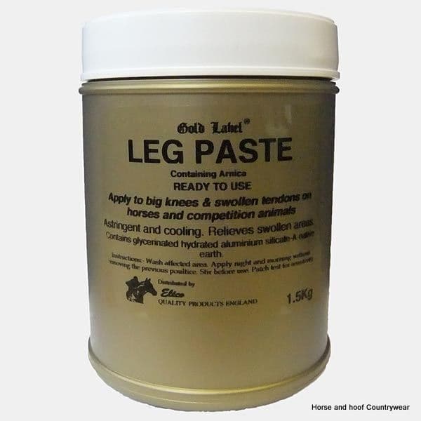 Gold Label Leg Paste - horse and hoof