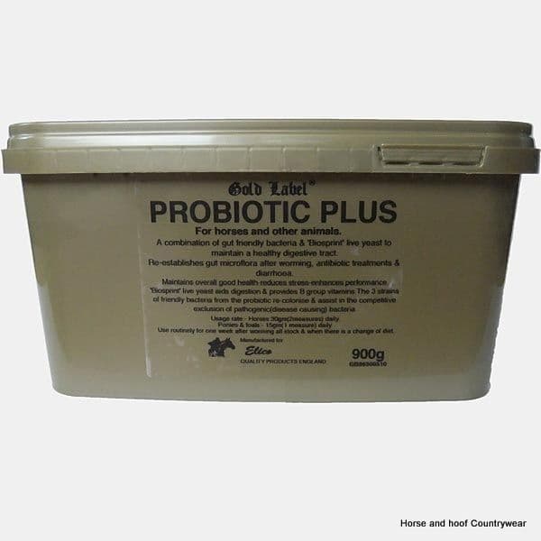 Gold Label Probiotic Plus - horse and hoof