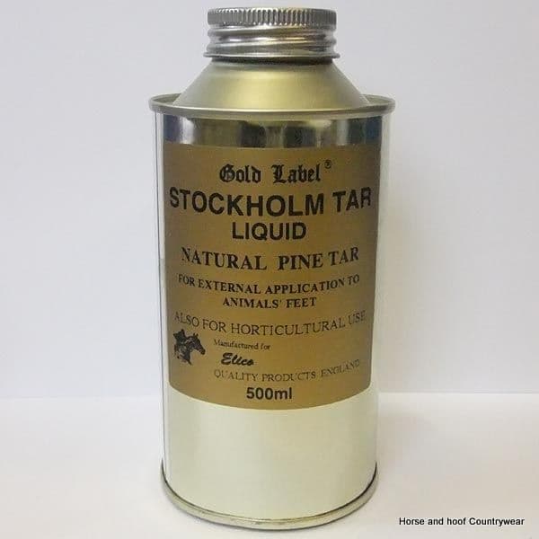 Gold Label Stockholm Tar Liquid - horse and hoof