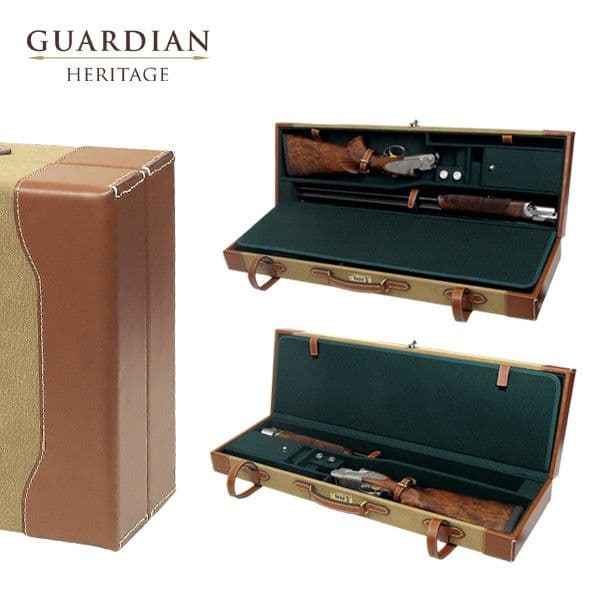 Guardian Heritage Double Motor Shotgun Case - horse and hoof