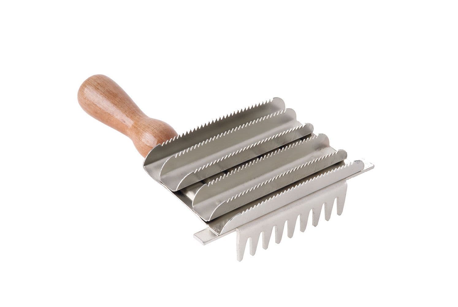 Harlequin Metal Curry Comb - horse and hoof