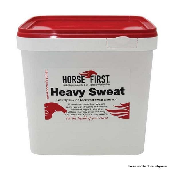 Horse First Heavy Sweat - horse and hoof