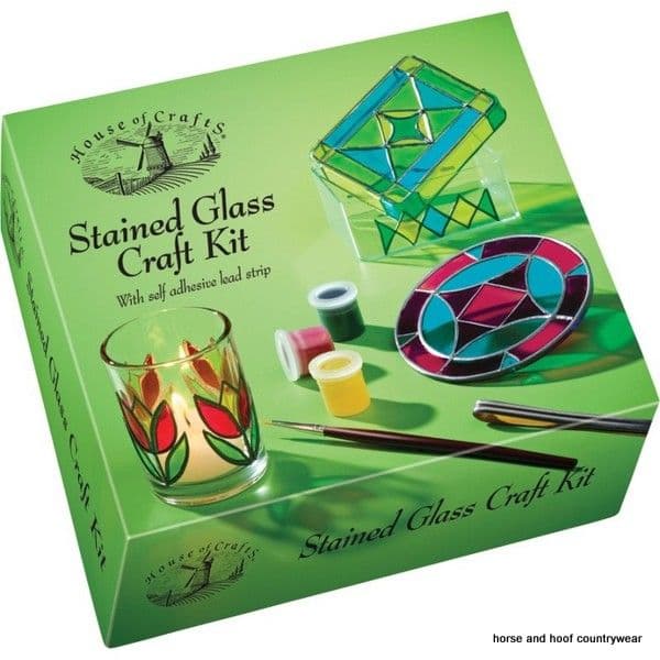 House of Crafts Stained Glass Craft Kit - horse and hoof