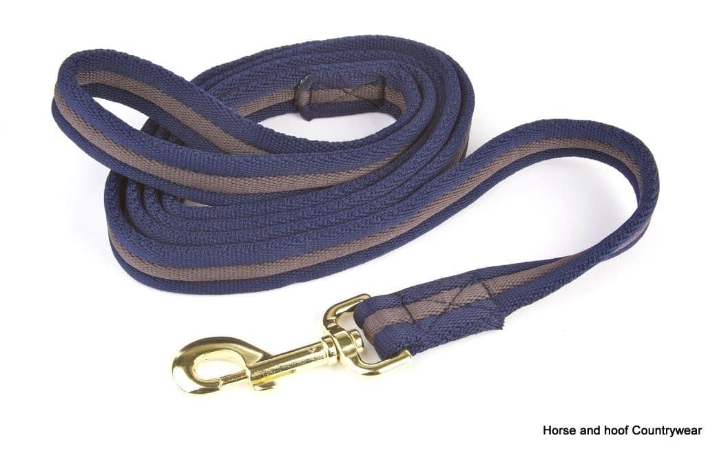 Hy Soft Webbing Lead Rein without Chain - horse and hoof