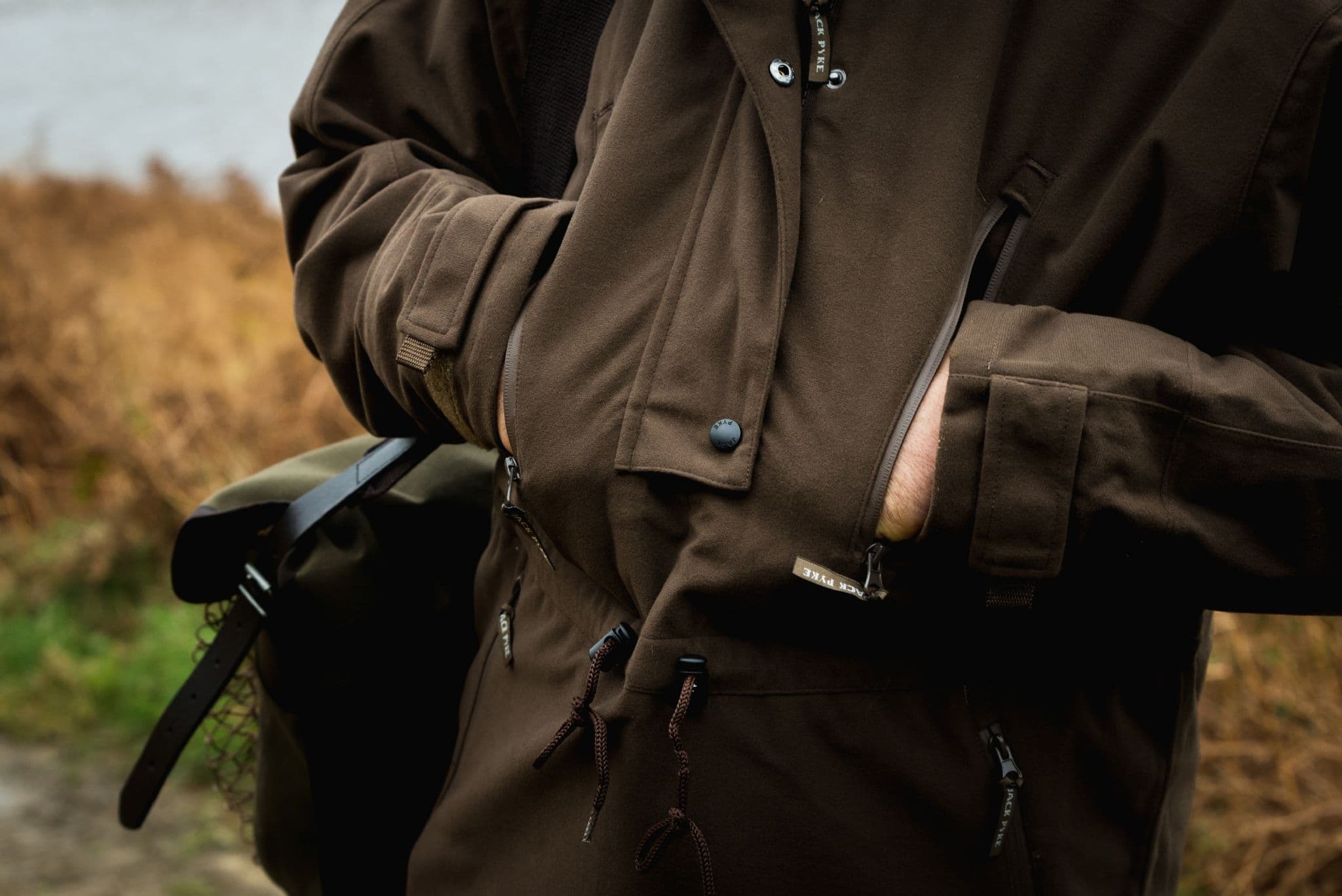 Jack Pyke Argyll Smock - Brown - horse and hoof