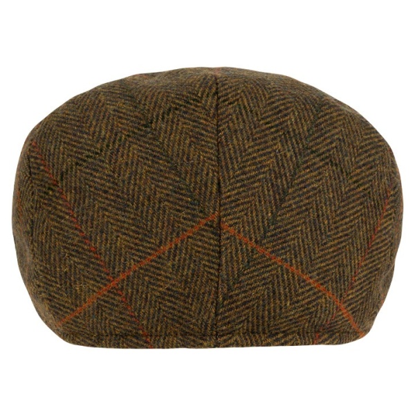Jack Pyke Of England Wool Blend Flat Cap - Tweed Brown - horse and hoof