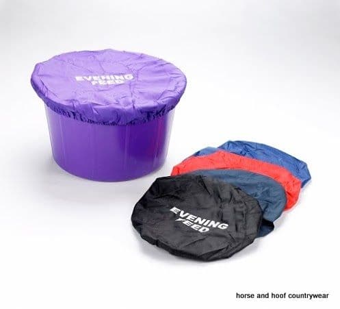 Lincoln Feed Bucket Cover - Evening - horse and hoof