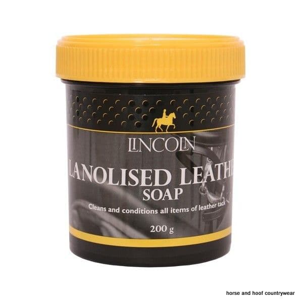 Lincoln Lanolised Leather Soap - horse and hoof
