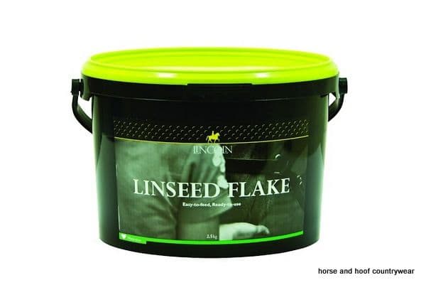 Lincoln Linseed Flake - horse and hoof