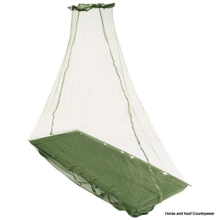 Mil-com Mosquito Net - Green - horse and hoof