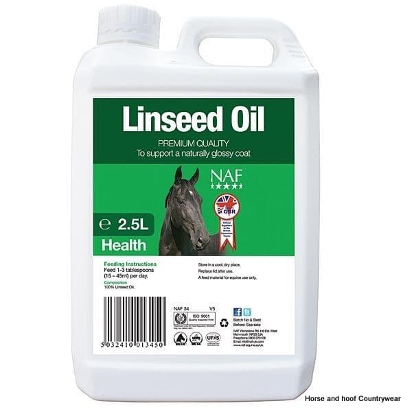 NAF Linseed Oil - horse and hoof