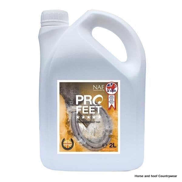NAF Pro Feet Liquid - horse and hoof