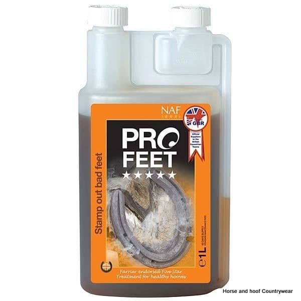 NAF Pro Feet Liquid - horse and hoof