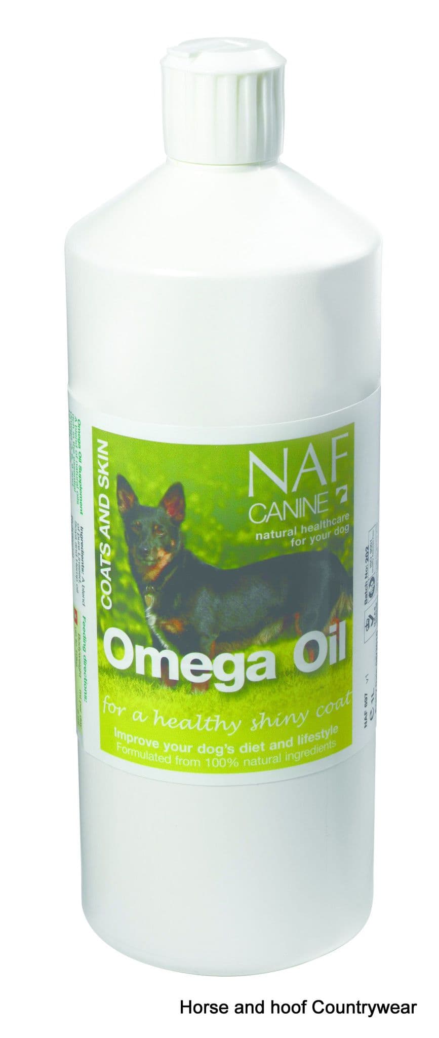 Natural Animal Feeds Canine Omega Oil - horse and hoof