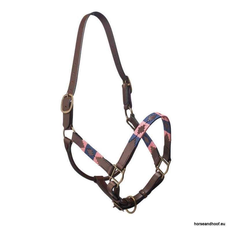 Pampeano Headcollar - Pink/Navy - horse and hoof