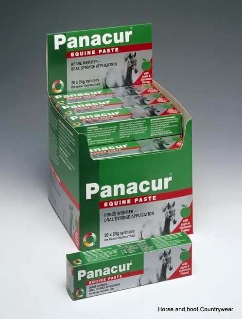 Panacur Equine Paste - horse and hoof