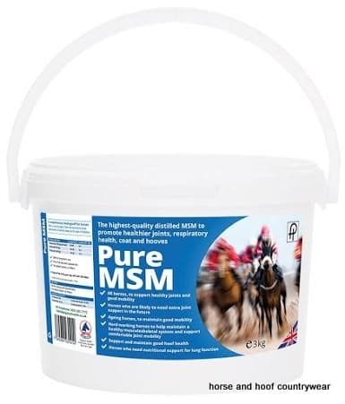 Pegasus Health Pure MSM - horse and hoof