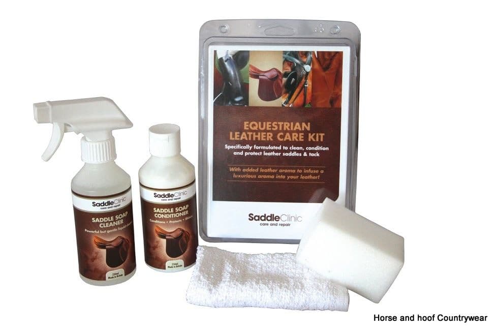 Saddle Clinic Care Kit - horse and hoof