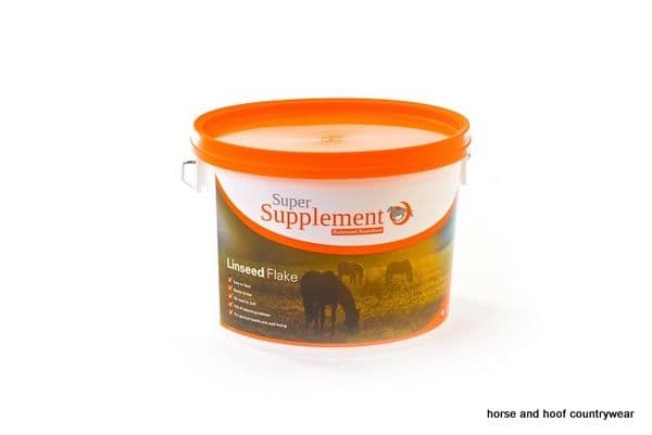 Super Supplement Linseed Flake - horse and hoof