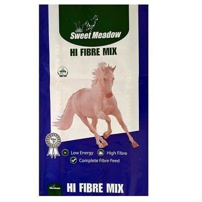 Sweet Meadow Hi Fibre Mix Horse Feed 20kg - horse and hoof