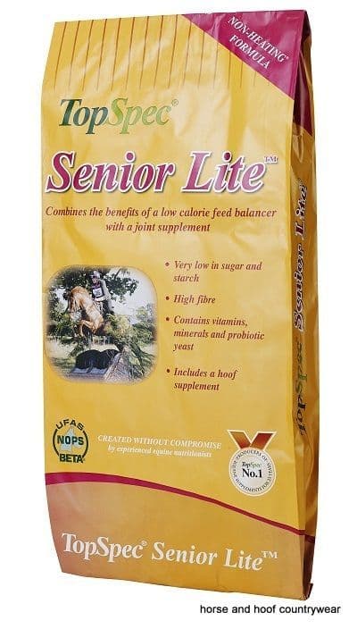 Topspec Senior Lite Feed Balancer - horse and hoof