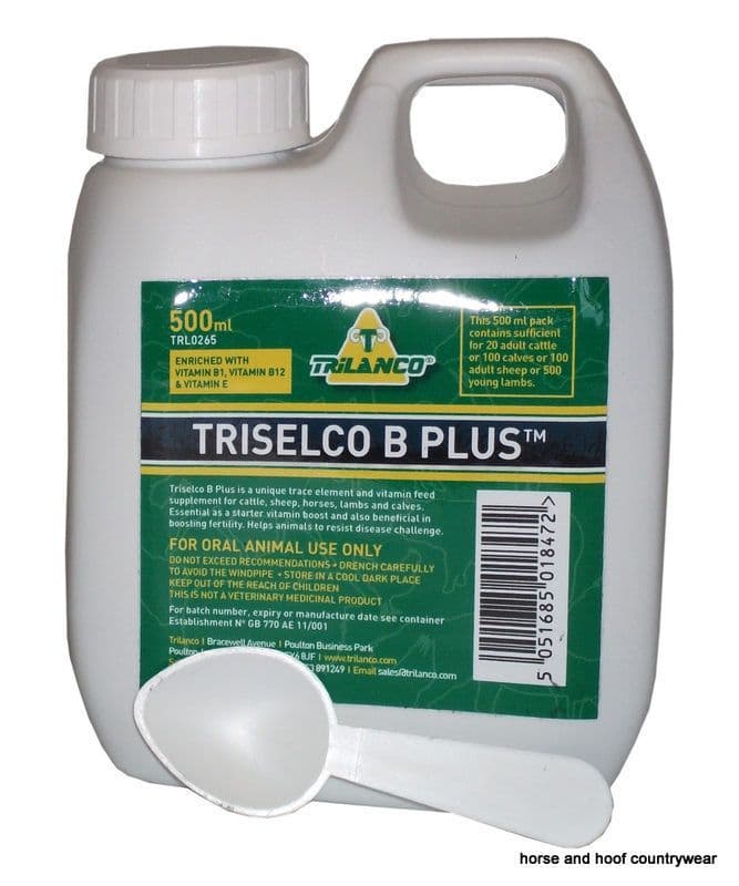 Trilanco Triselco B Plus - horse and hoof