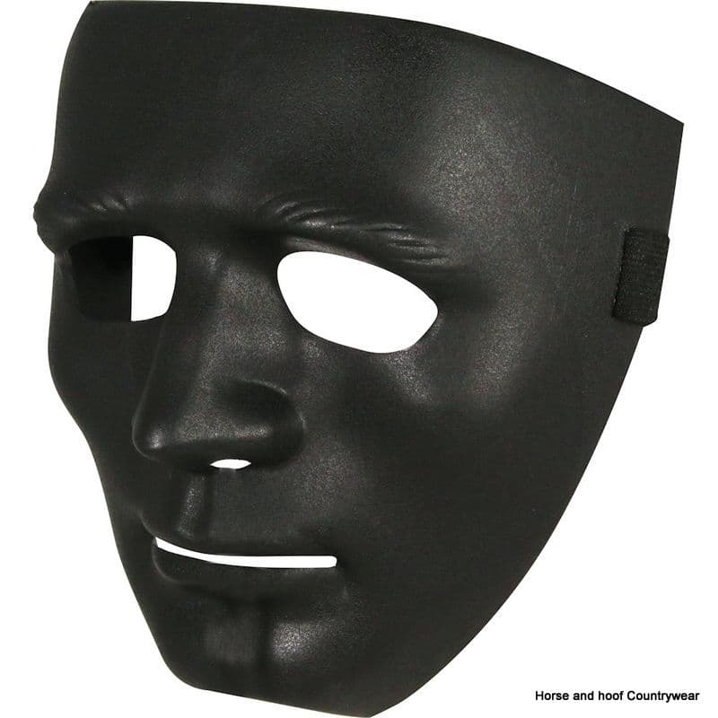 Viper ABS Face Mask - Black - horse and hoof