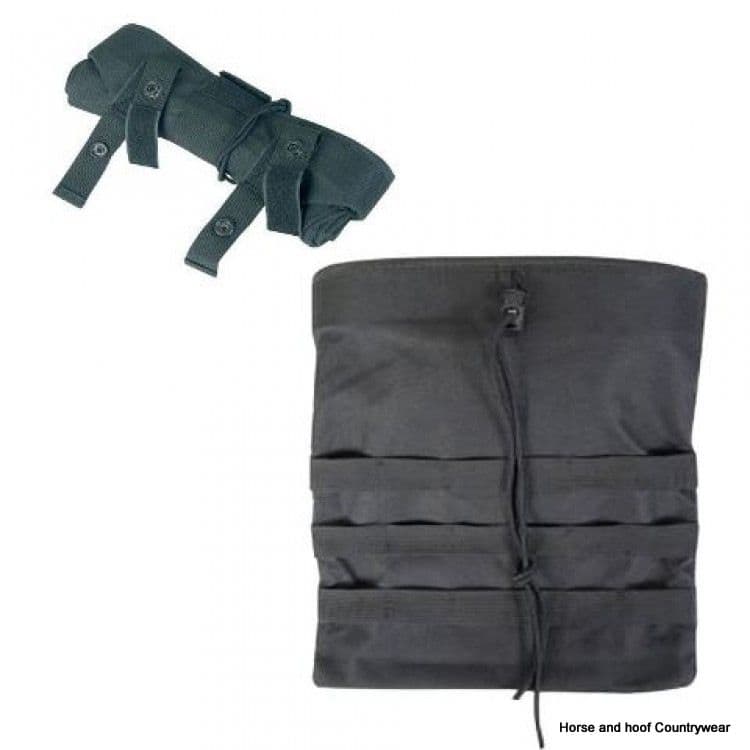 Viper Folding Dump Bag - Black - horse and hoof