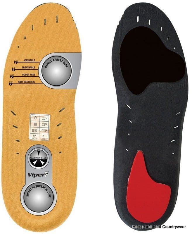 Viper Four Layer Insoles - horse and hoof