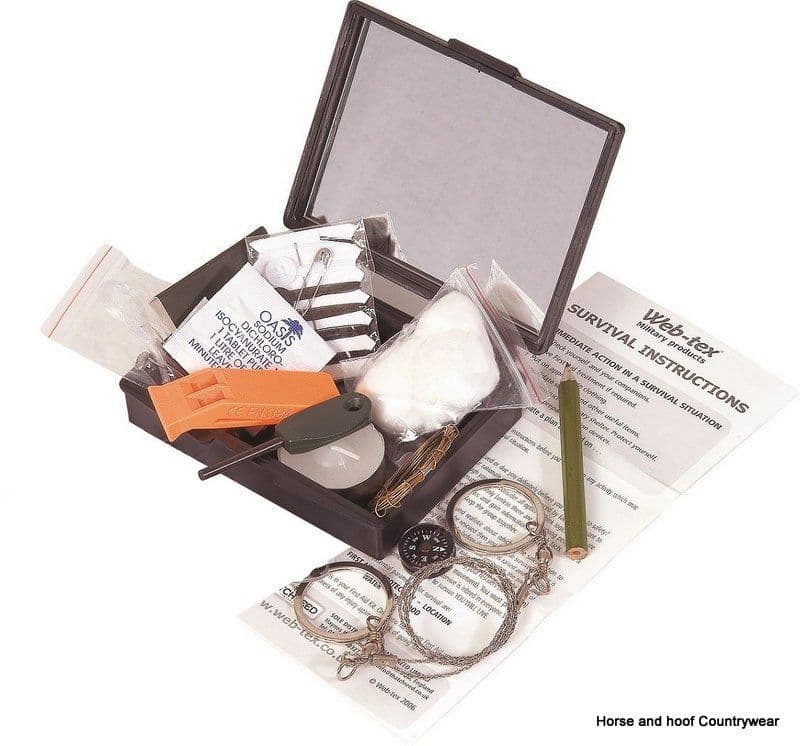 Web-tex Combat Survival Kit - horse and hoof