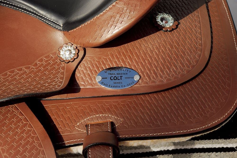 Windsor Colt Western Saddle Bridle And Saddle Pad Set - horse and hoof