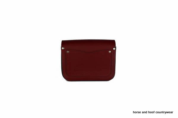 Traditional Handmade British Vintage Leather Small Pixi Bag - Pillarbox ...